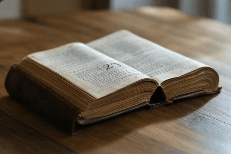 Biblical meaning of Number 23