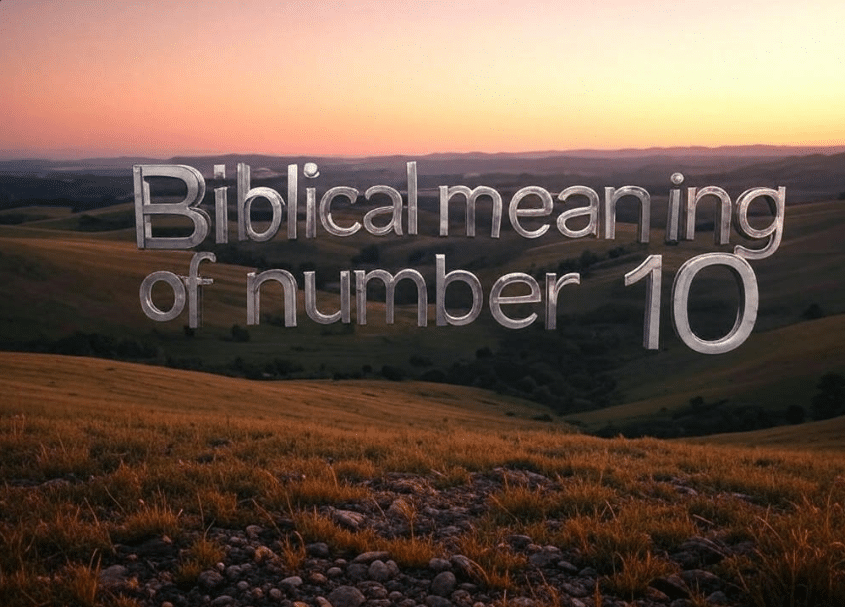 Biblical meaning of 10