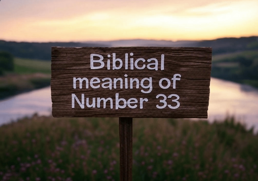 Biblical meaning of 33