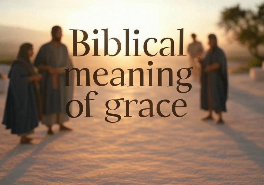 Biblical meaning of grace
